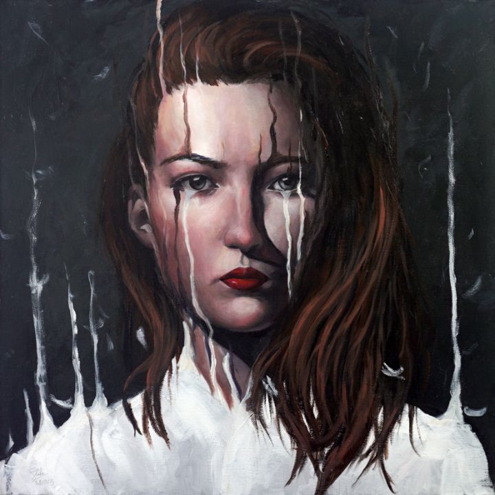 The Garden - Shiki Samekto art - Paintings & Prints, People & Figures ...