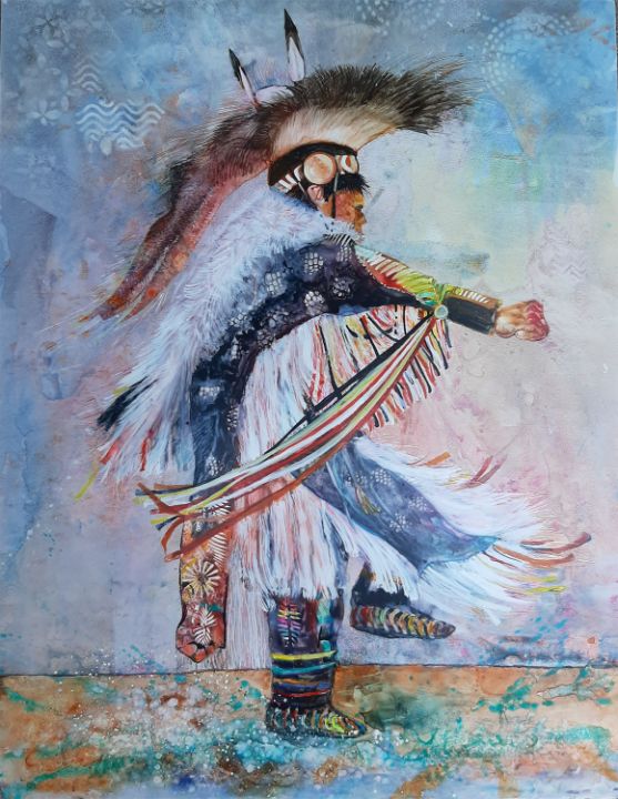 Grass Dancer - LeMay Studio - Paintings & Prints, Ethnic, Cultural ...