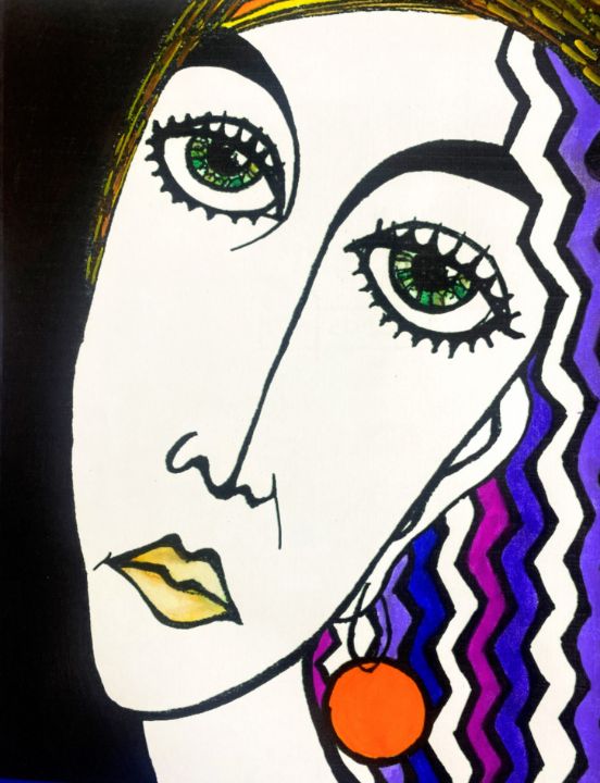 Modern Icon 4 - Art & Soul Studio - Paintings & Prints, People ...