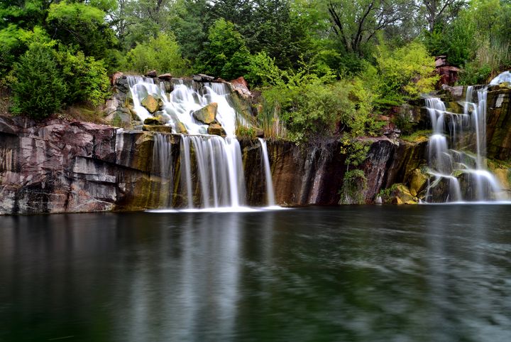 Still Cascading Waterfall - Tony Savino - Photography, Landscapes ...