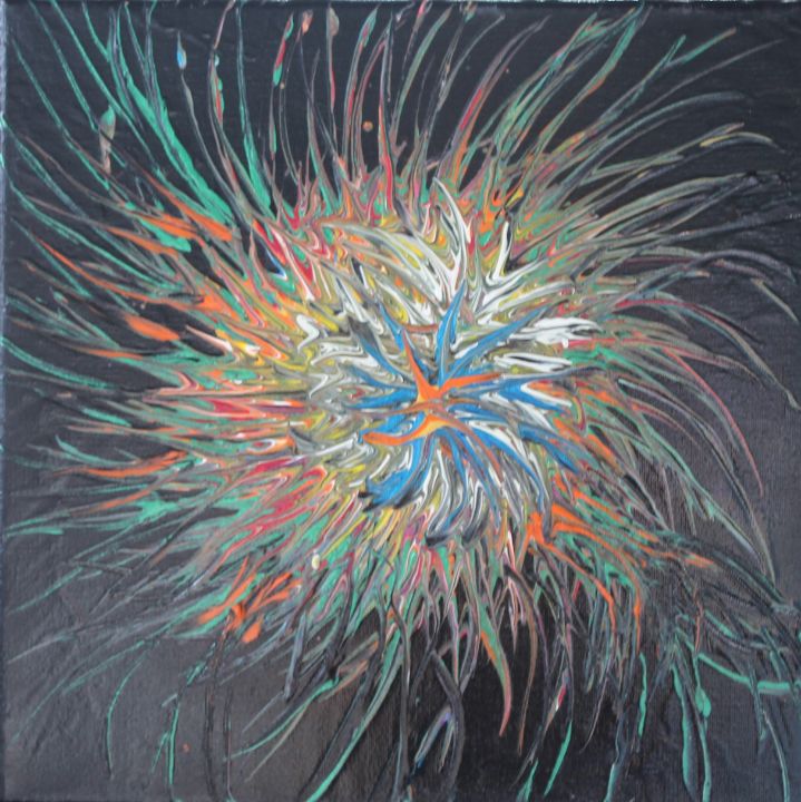 exploding stars - Jwo art - Paintings & Prints, Abstract, Other ...
