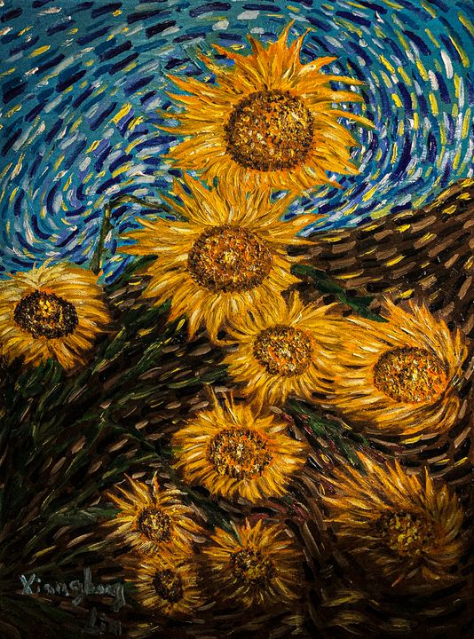 DREAD - ABSTRACT II LIN - Paintings & Prints, Abstract, Landscape - ArtPal