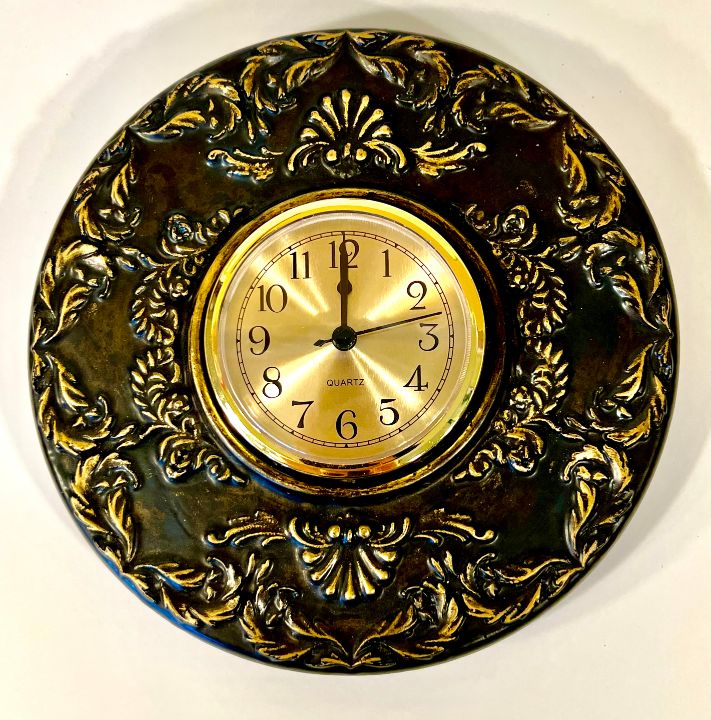 Bronze Wall Clock - Joes Pond Gallery - Crafts & Other Art, Clocks - ArtPal