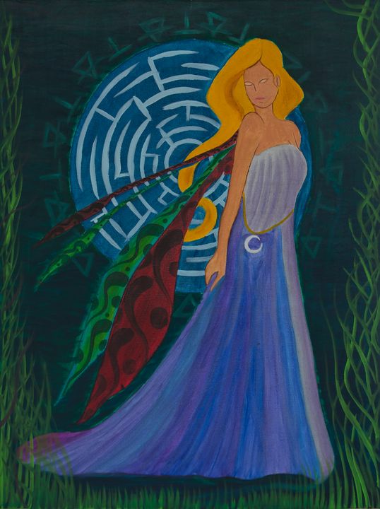 Cancer Fairy of the Zodiac Print - sephina - Paintings & Prints ...