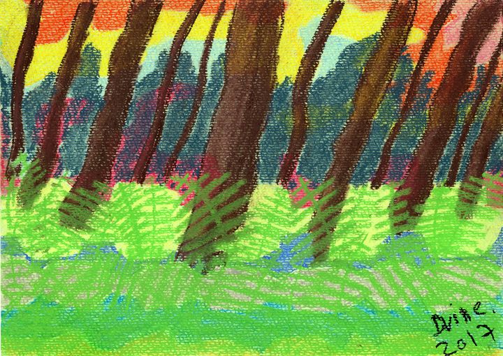 The Trees, The Ferns, And The Acid. - Darkvine Art - Drawings ...