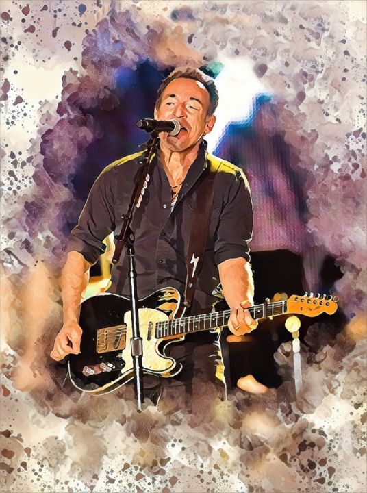 The Boss - Karl Knox Images - Paintings & Prints, Entertainment, Music ...