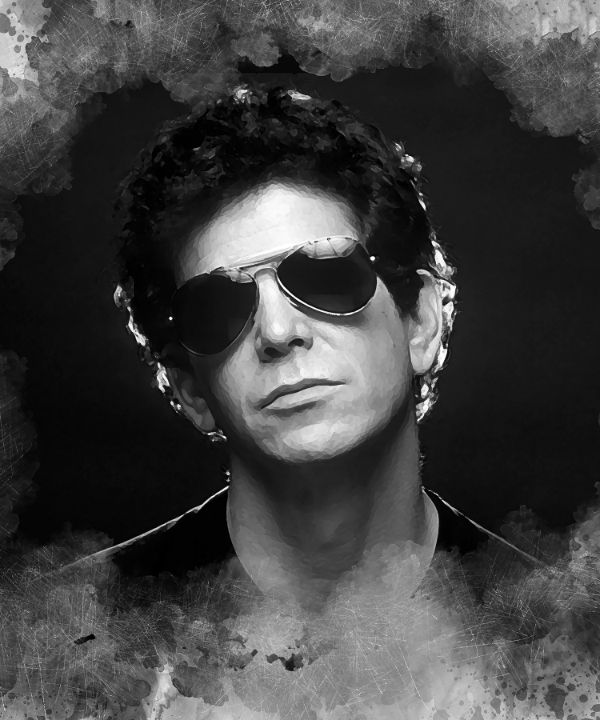 Lou Reed - Karl Knox Images - Digital Art & AI, Entertainment, Music ...
