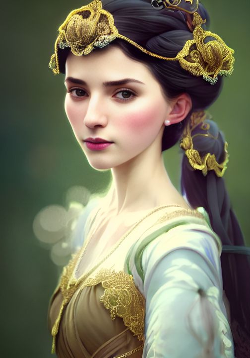Medieval Princess Fantasy Art