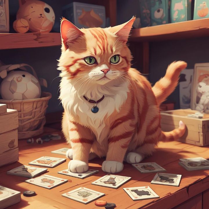 White and Orange Kitten - cutsie - Digital Art & AI, Animals, Birds ...