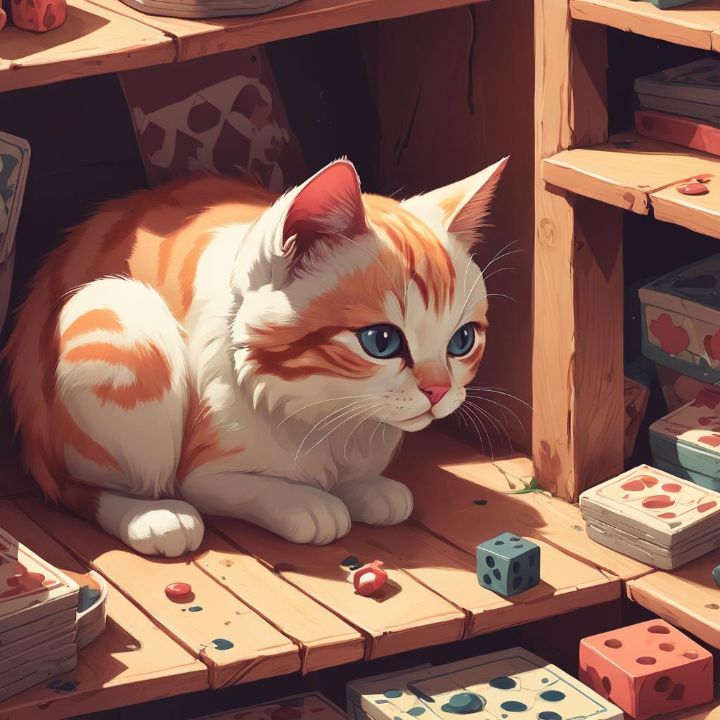 White and Orange Kitten - cutsie - Digital Art & AI, Animals, Birds ...