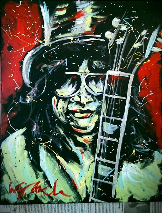Slash 16x20 Painting - WesleyWalkerFineArt - Paintings & Prints, People ...
