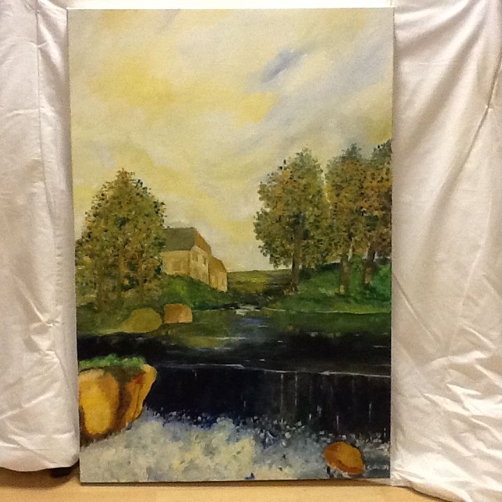 River - Dunloe - Paintings & Prints, Landscapes & Nature, Villages ...