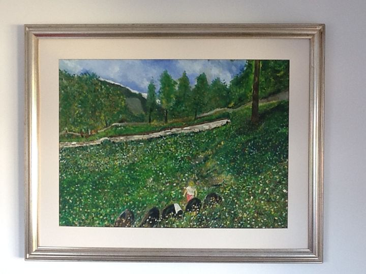 Spring - Dunloe - Paintings & Prints, Landscapes & Nature, Fields ...