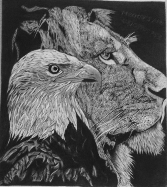 Brave and strong - Mentor's art gallery - Drawings & Illustration ...