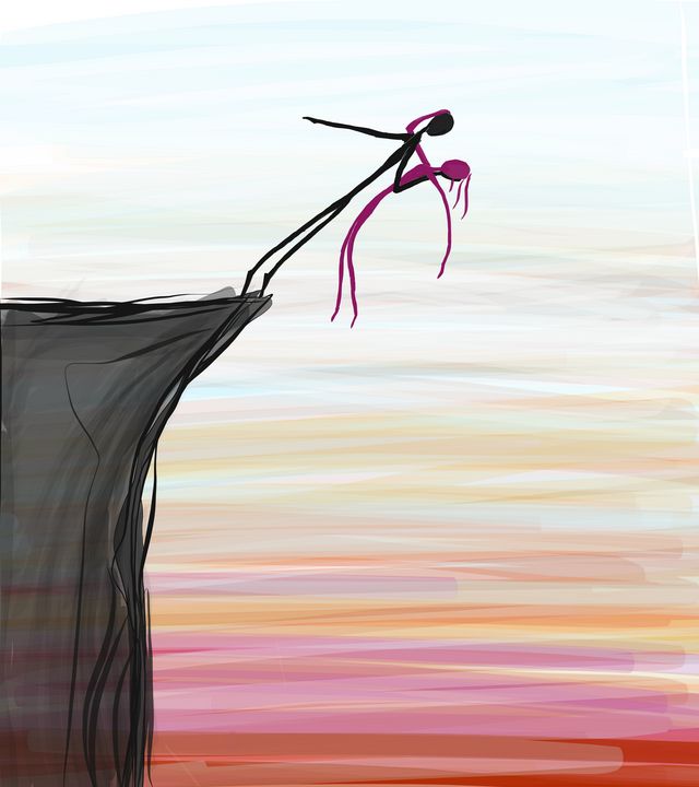 The Cliff (Digital) - The Art of Matthew Louis Tardy - Digital Art ...