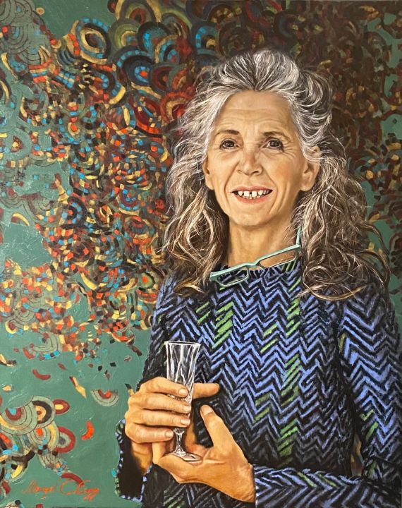 Andrea - Margit C Egg - Paintings & Prints, People & Figures, Portraits ...