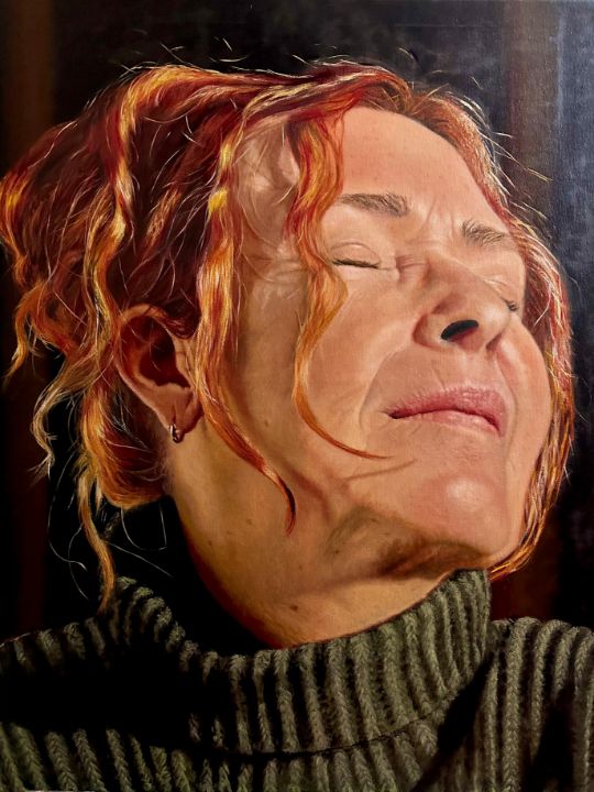 Winter sun - Margit C Egg - Paintings & Prints, People & Figures ...