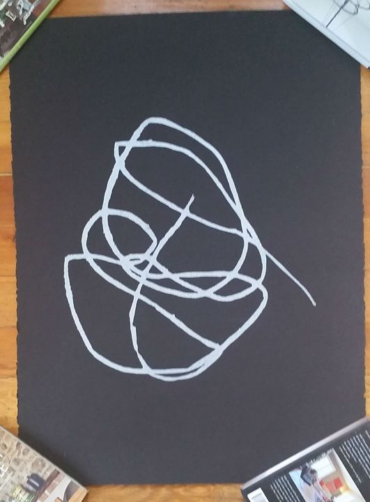 Hutzinger Silver Leaf Print - Natural Curiousities Orginals - Paintings ...