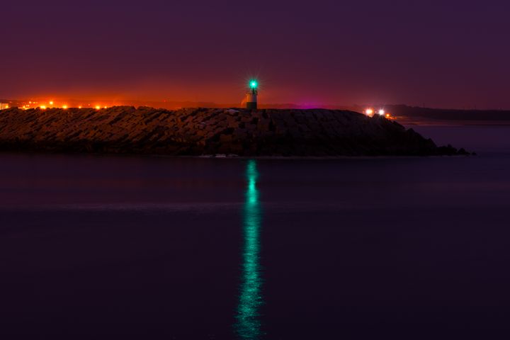 Lighthouse night scene in Portugal - Kristin Greenwood - Photography ...
