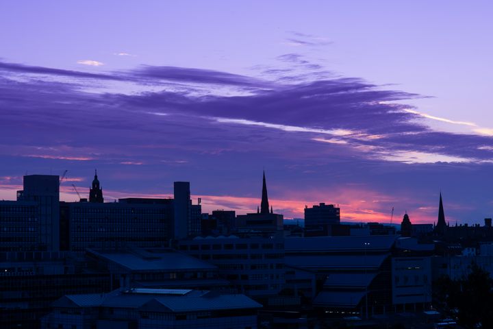 Beautiful sunset Sheffield UK - Kristin Greenwood - Photography, Places ...
