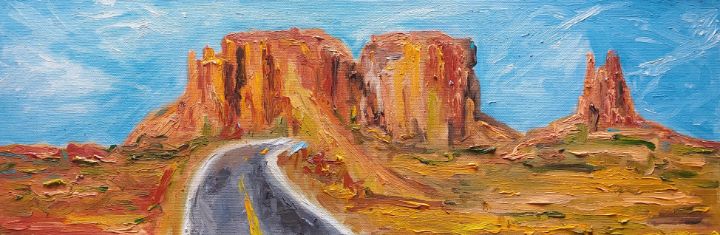 Monument Valley Arizona - XeniaFunArt - Paintings & Prints, Landscapes ...