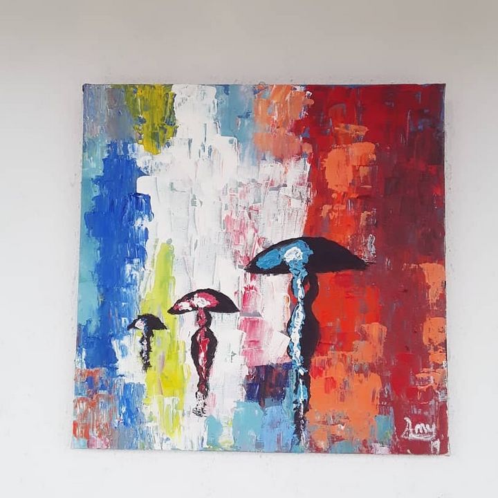 Everyday people - Amy' art - Paintings & Prints, Abstract, Color - ArtPal