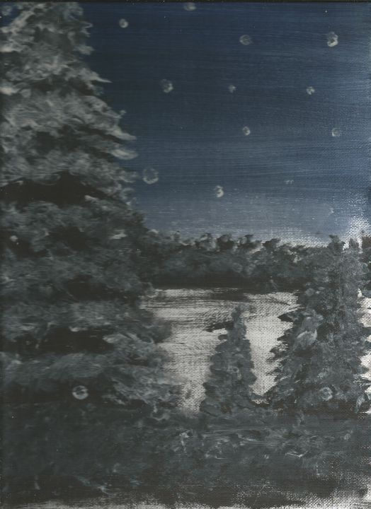 Snow Storm - Tim S. - Paintings & Prints, Landscapes & Nature, Seasons ...