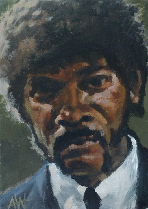 Samuel L. Jackson as Jules - Antony Wootten - Paintings & Prints ...