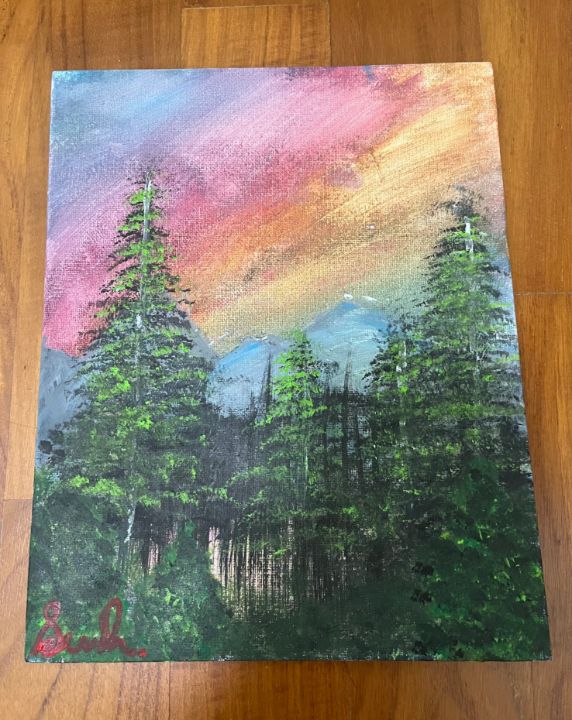 Peaceful Mind - Han Creativity - Paintings & Prints, Landscapes ...