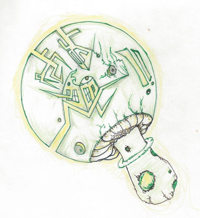 Swamp Light - Cryptic Ink - Drawings & Illustration, Abstract, Other ...