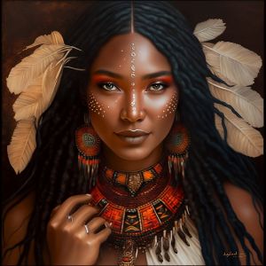 american indian - emerald city art - Digital Art & AI, Ethnic, Cultural ...