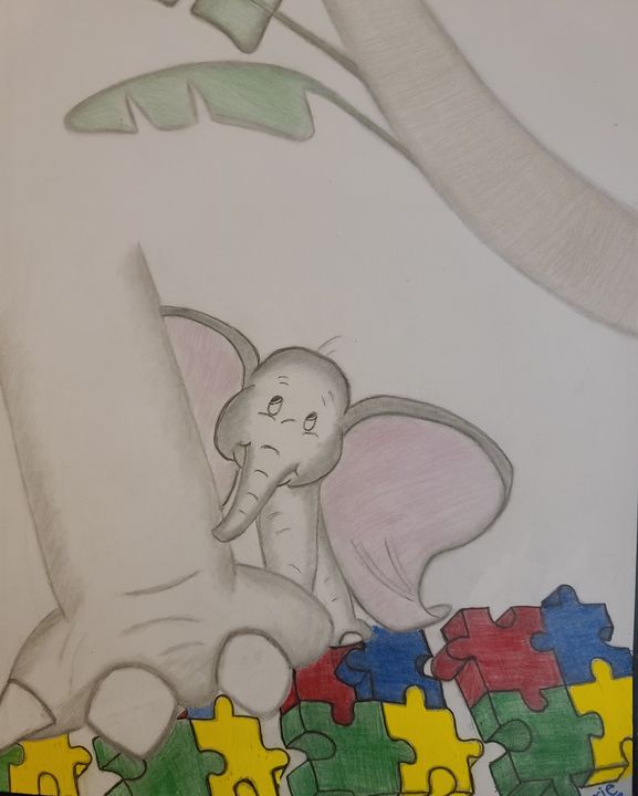 Support for Autism - LALUVARTByLorrie - Drawings & Illustration ...