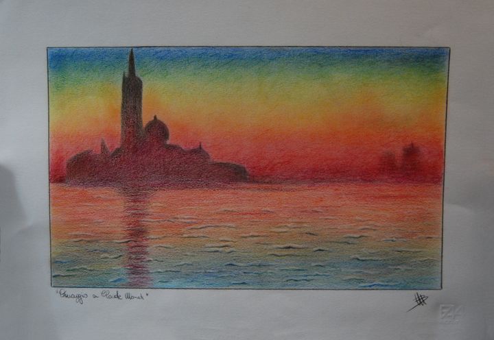 Drawing "tribute to Claude Monet" - Martina Bonaccorso - Drawings ...