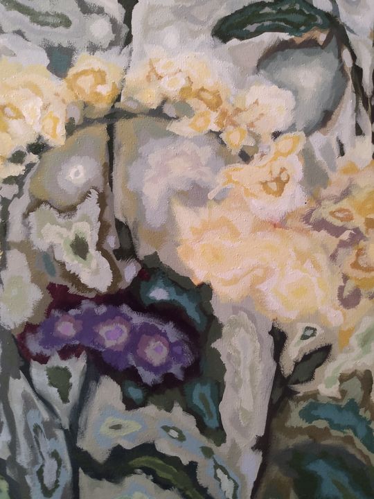 Floral Friends I - Terry Art Studio - Paintings & Prints, Flowers ...