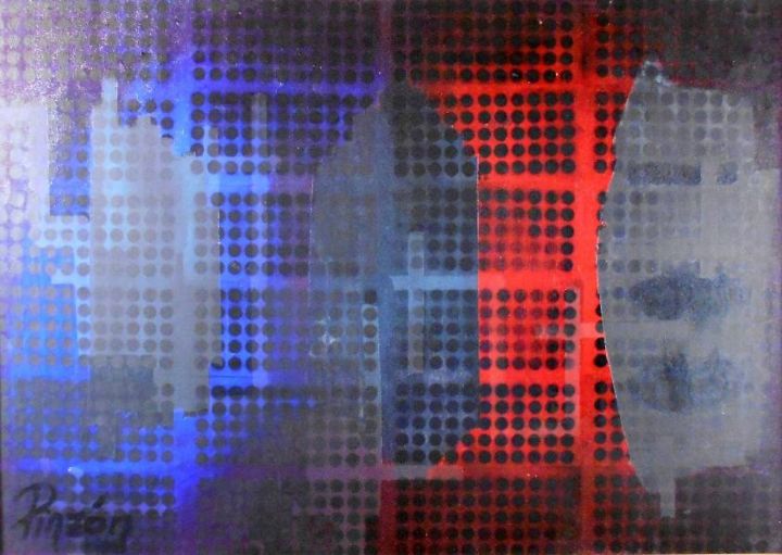 Marce, Three O'Clock - Luis Pinzon - Paintings & Prints, Abstract ...