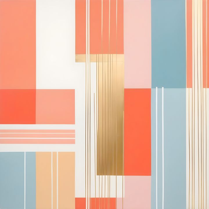 Simple geometric pastel - Finesse Art Boutique - Digital Art & AI ...