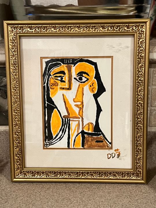 DD #7. Pablo Picasso inspired - Drake Gallery - Paintings & Prints ...