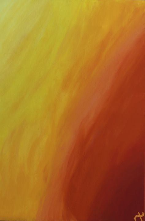 Fire - Pieces of Ecstasy - Paintings & Prints, Landscapes & Nature ...