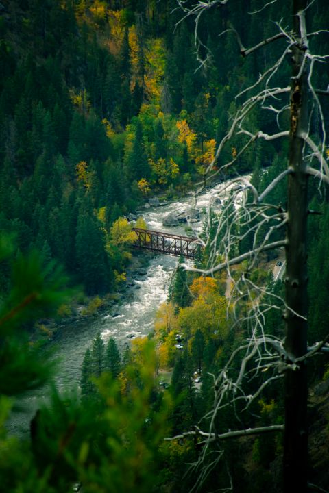 Peakaboo Bridge - Austin Ulfers - Photography, Landscapes & Nature, Rivers & Creeks - ArtPal