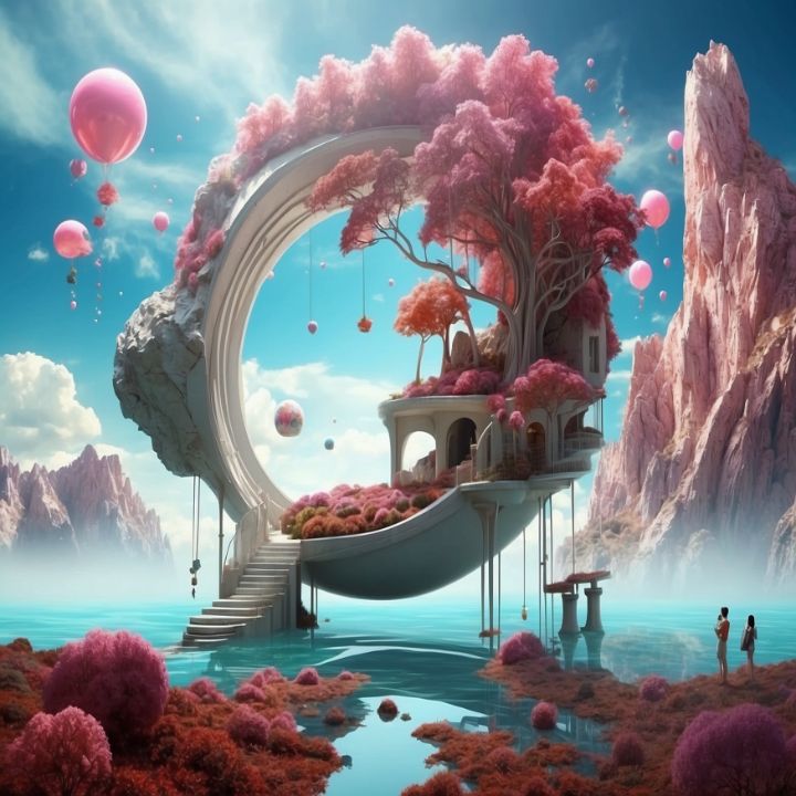 Dreamlike Surrealism-Your Mind - Lucas Art - Digital Art & AI, Fantasy ...