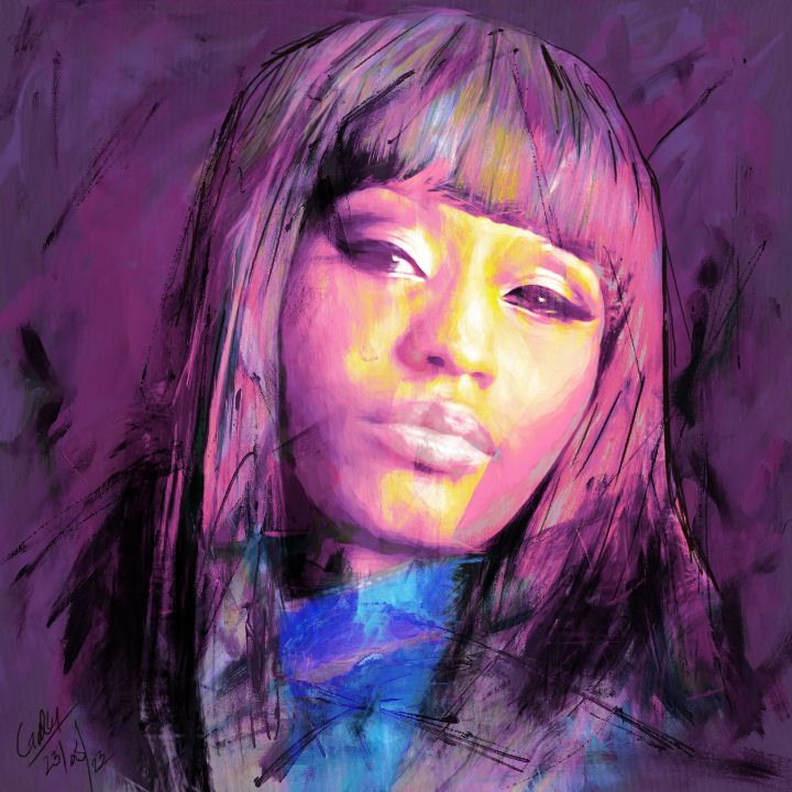 Nicki Minaj Abstract art - GullG - Paintings & Prints, Abstract, Other ...