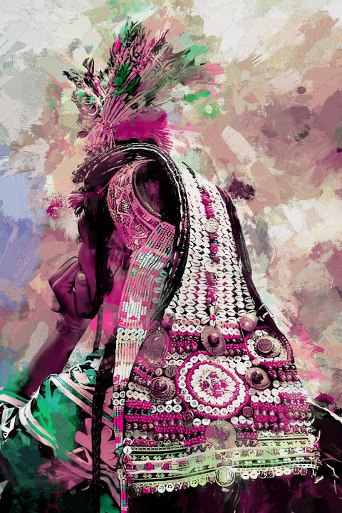 Chitral Female - GullG - Paintings & Prints, Abstract, Other Abstract ...