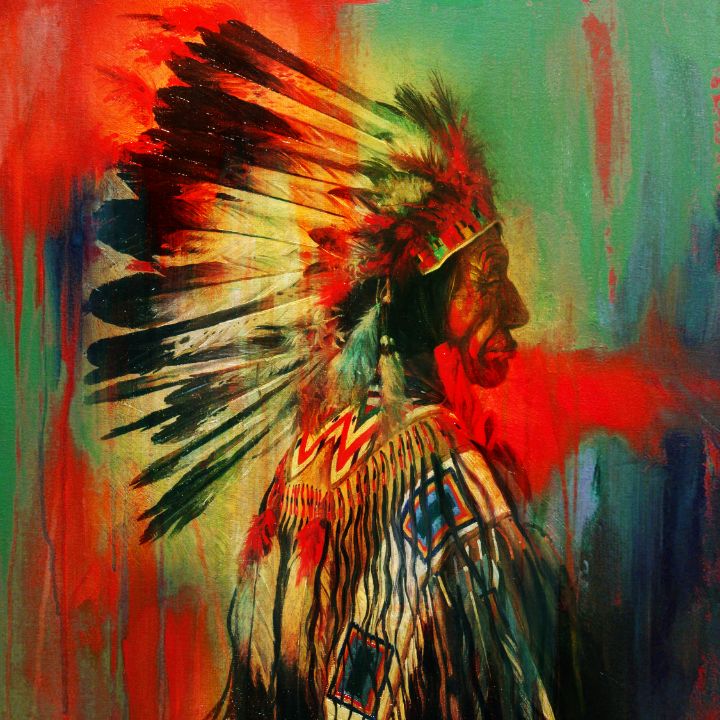 Native Culture 45 - GullG - Paintings & Prints, People & Figures ...