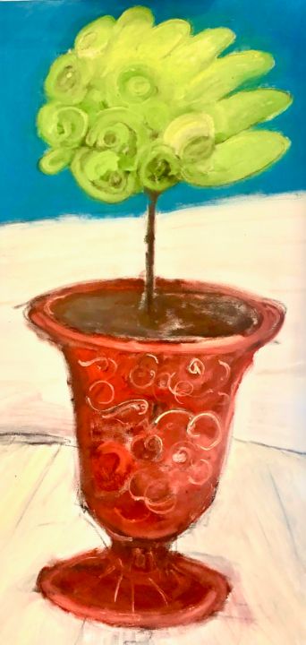 silly topiary - Savinar Paintings - Paintings & Prints, Still Life ...