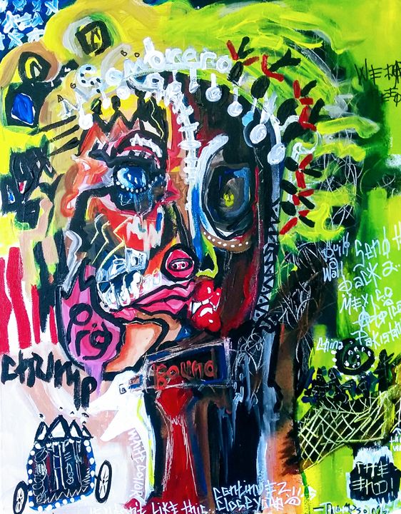 "Chrump" - C.K.Thompson - Paintings & Prints, Abstract, Irregular Forms ...