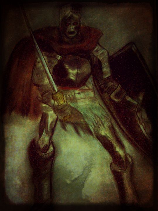 Elite Undead Guard - Wendy Koenigsmann - Paintings & Prints, Fantasy ...