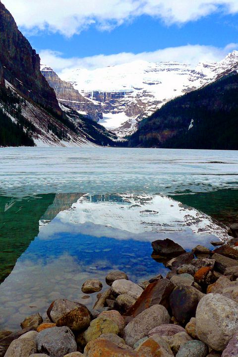 Lake Louise Victoria Glacier Alberta - Andy Evans Photos - Photography ...