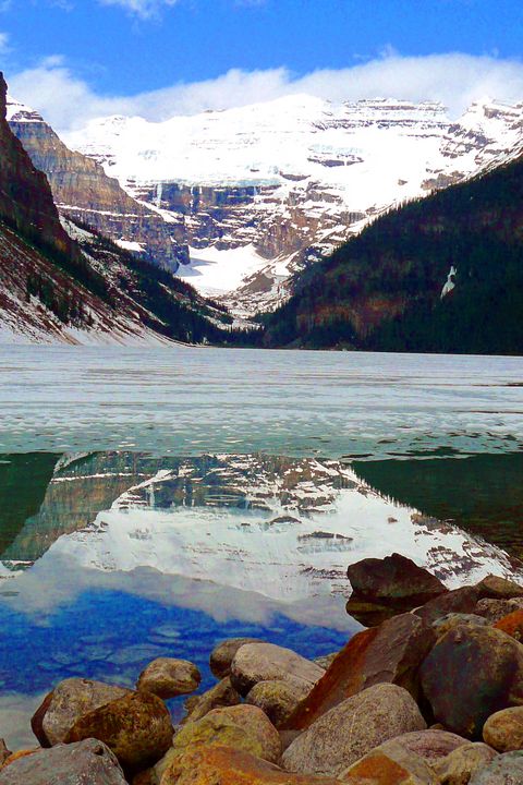 Lake Louise Victoria Glacier Alberta - Andy Evans Photos - Photography ...