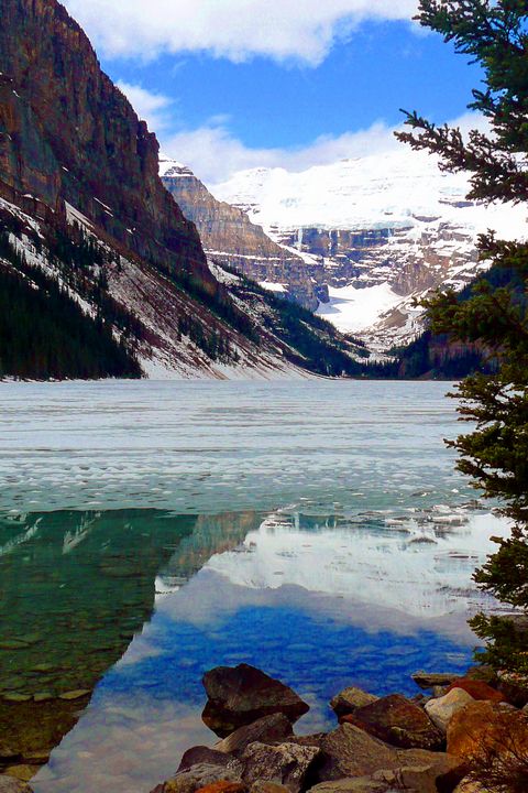 Lake Louise Victoria Glacier Alberta - Andy Evans Photos - Photography ...