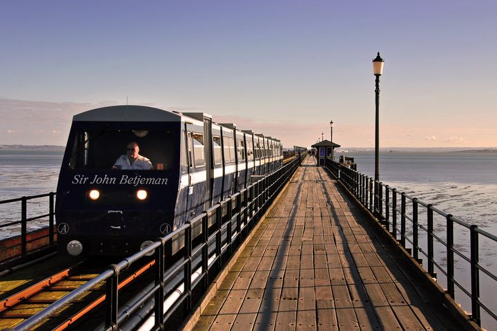 Southend on Sea Pier and Train Essex - Andy Evans Photos - Photography ...